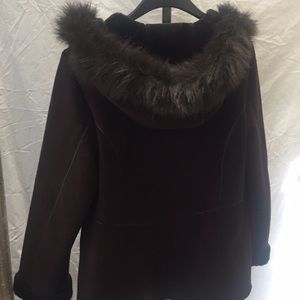 Covington | Jackets & Coats | Covington Chocolate Brown Super Cozy Zip ...